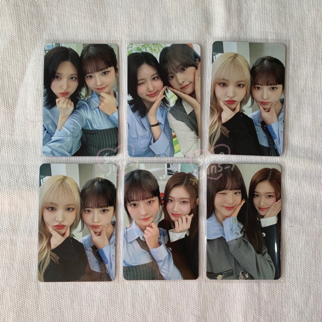 Jual IVE photocard pc 2nd fancon magazine unit rpc trading card tc fanmeeting gaeul an yujin rei ...