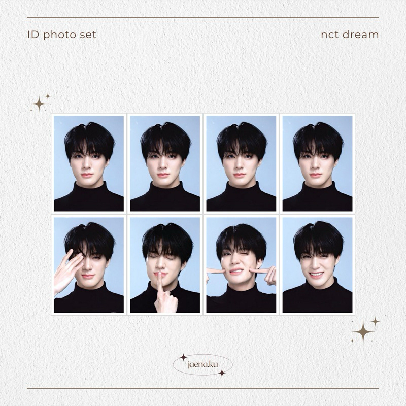 Jual [NCT DREAM] ID PHOTO SET 1 LEMBAR (8foto) MARK RENJUN JENO HAECHAN ...
