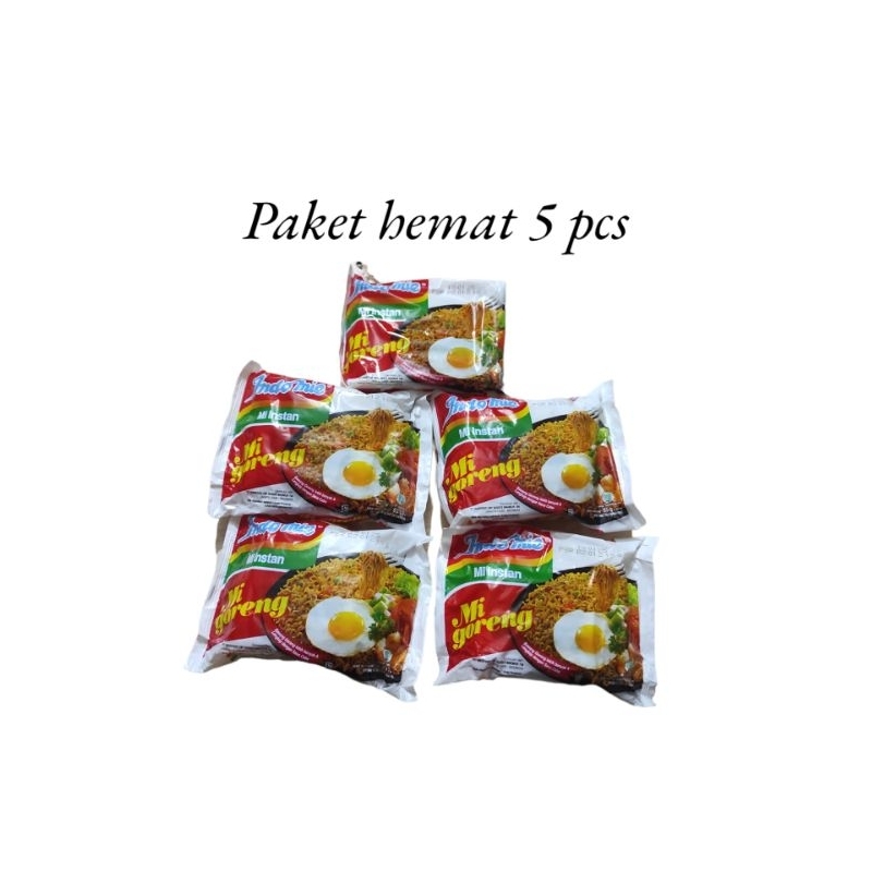 Jual Indomei Goreng 5 Pcs Paket Isi 5 Pcs Mie Goreng Indomie Goreng ...