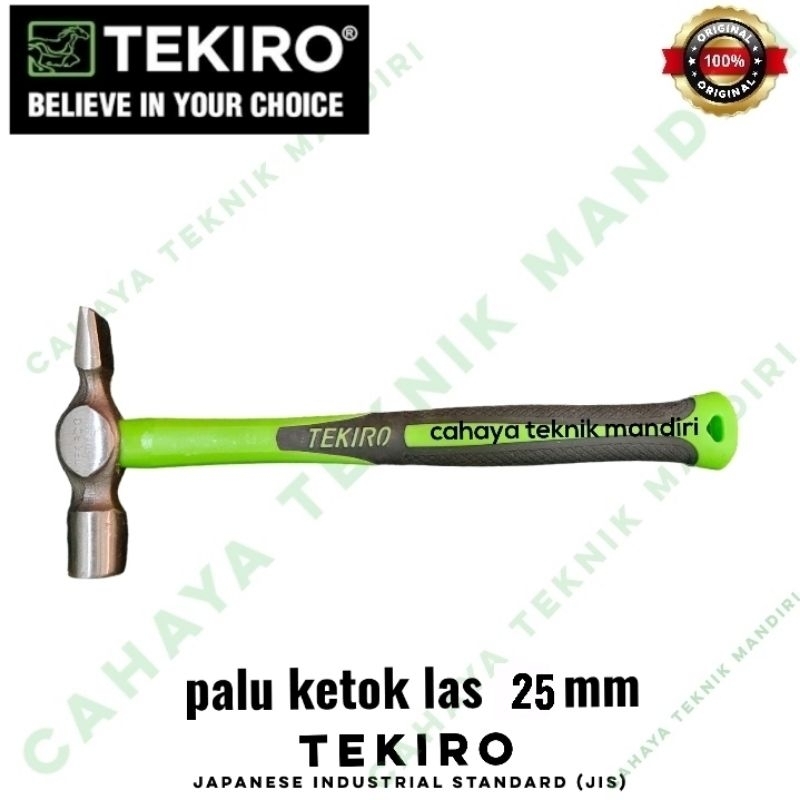 Jual palu ketok las 25 mm TEKIROGT-EC1518 palu besi gagang fiber ...