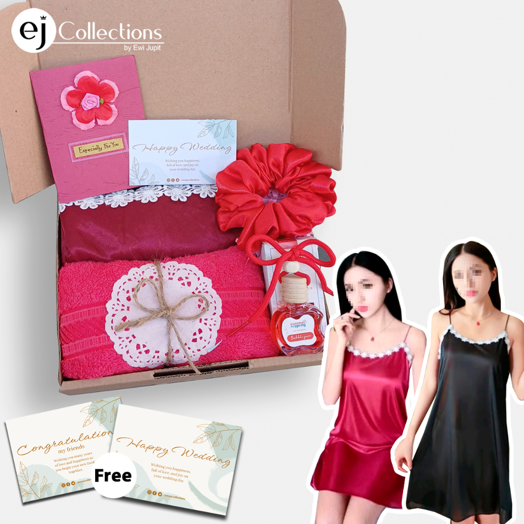 Jual Hampers Pernikahan Untuk Sahabat Wanita Kado Wedding LINGERIE ...