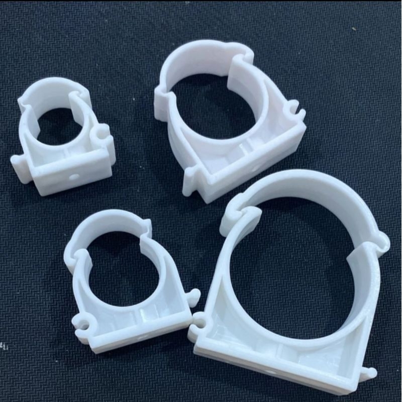 Jual klem pipa conduit pipa clamp /klem tipe o pipa pvc | Shopee Indonesia