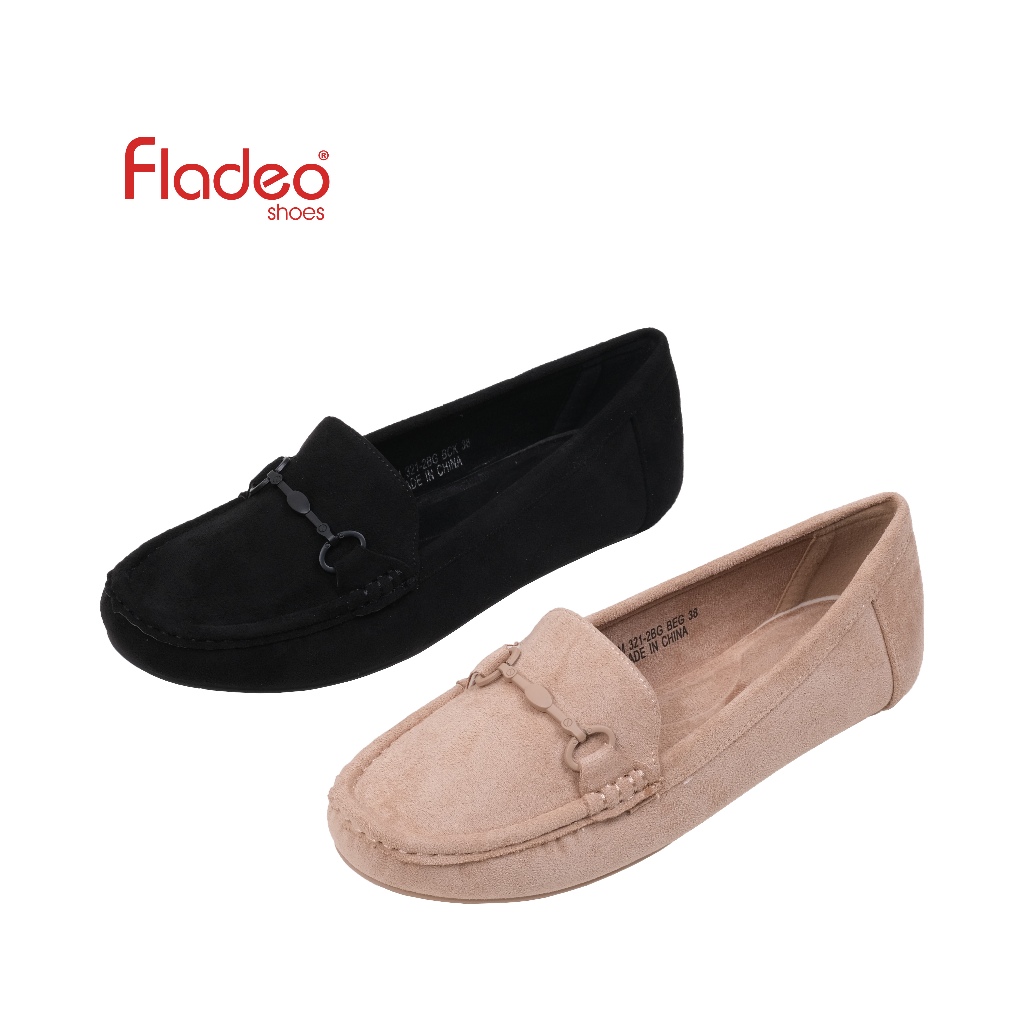 Jual Fladeo F24/LSM321-2BG/Sepatu Moccasin Slip On Wanita [ Moccasin ...