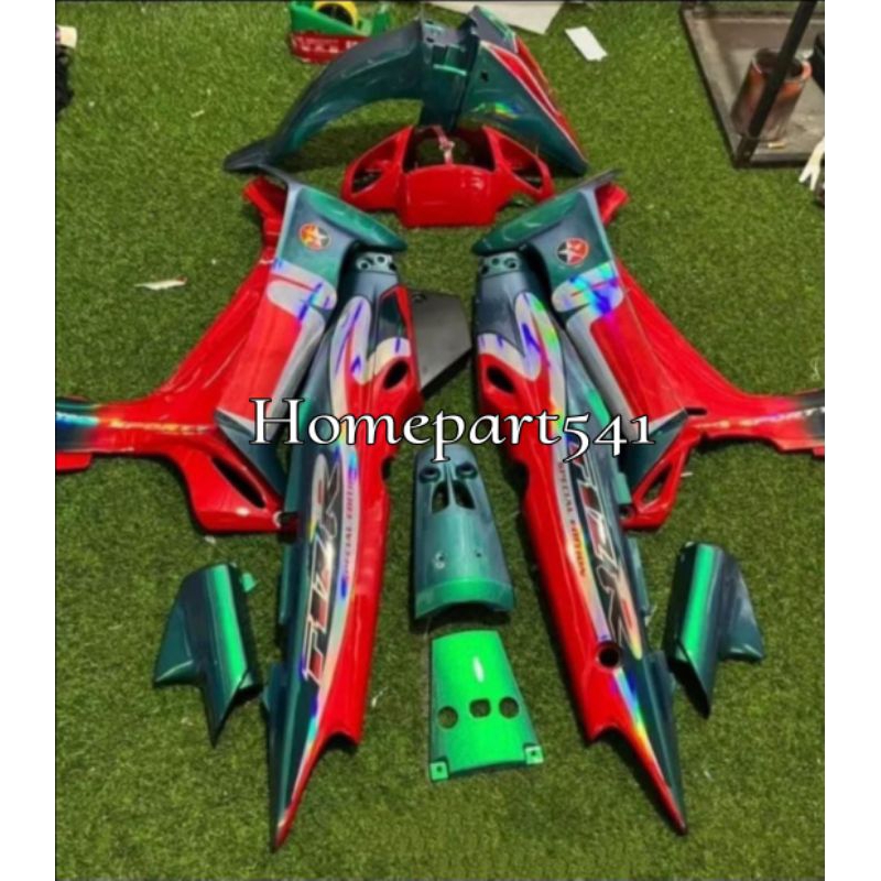Jual FULL BODY HALUS YAMAHA FIZR FIZ R HOLOGRAM CALTEX HIJAU MERAH ...