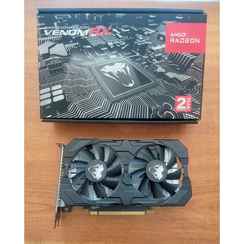Jual Murah!!! VGA RX580 VENOMRX RADEON RX 580 8GB GDDR5 256 bit DUAL ...