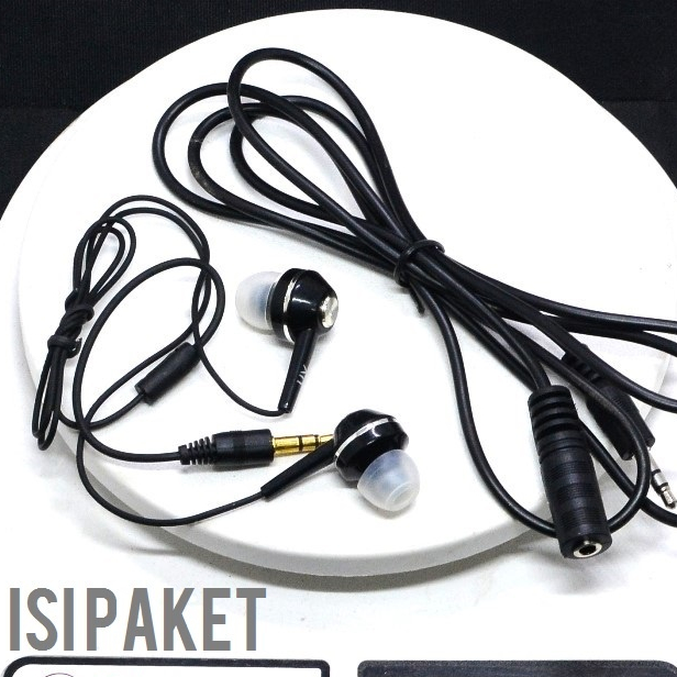 Jual PAC 20 PAKET HEADSET UV + KABEL EXTENSION Earphone Uv 60Cm ...
