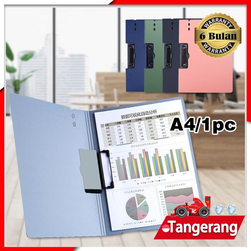 Jual Papan Jalan A4 Papan Ujian Clipboard With Cover A4 File Organizer ...