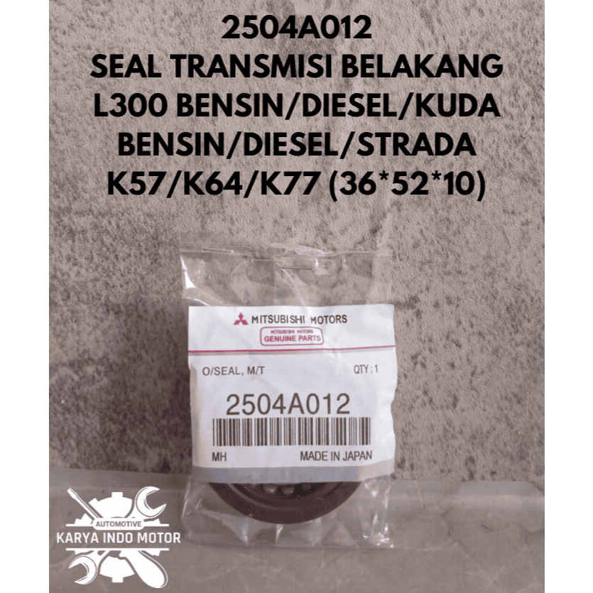 Jual SEAL TRANSMISI BELAKANG L300 BENSIN 2504A012/MD703743 | Shopee ...