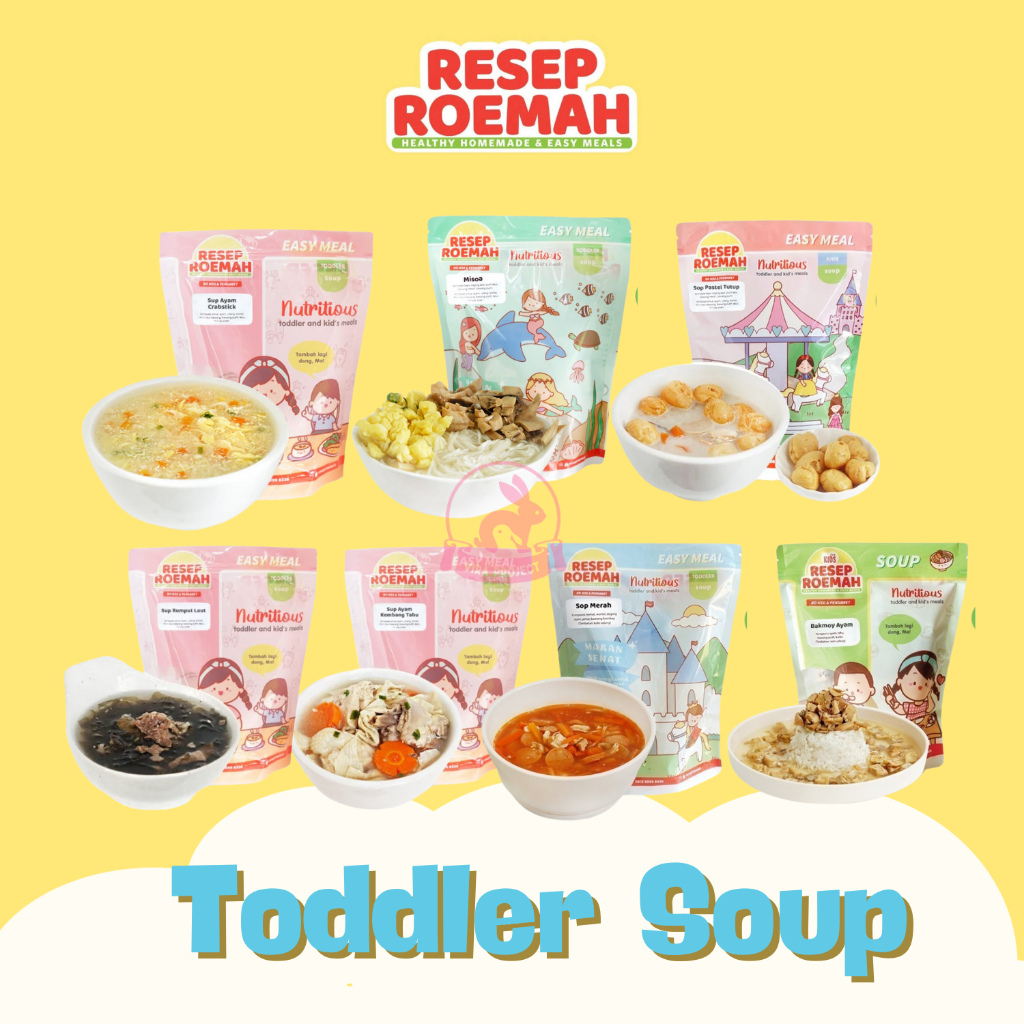 Jual RESEP ROEMAH FROZEN TODDLER KIDS MEAL SOUP KUAH / SUP SOP ANAK BALITA NON MSG SIAP SAJI ...