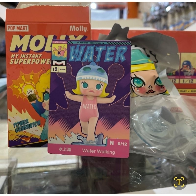 Jual pop mart molly my instant super power water walking | Shopee Indonesia