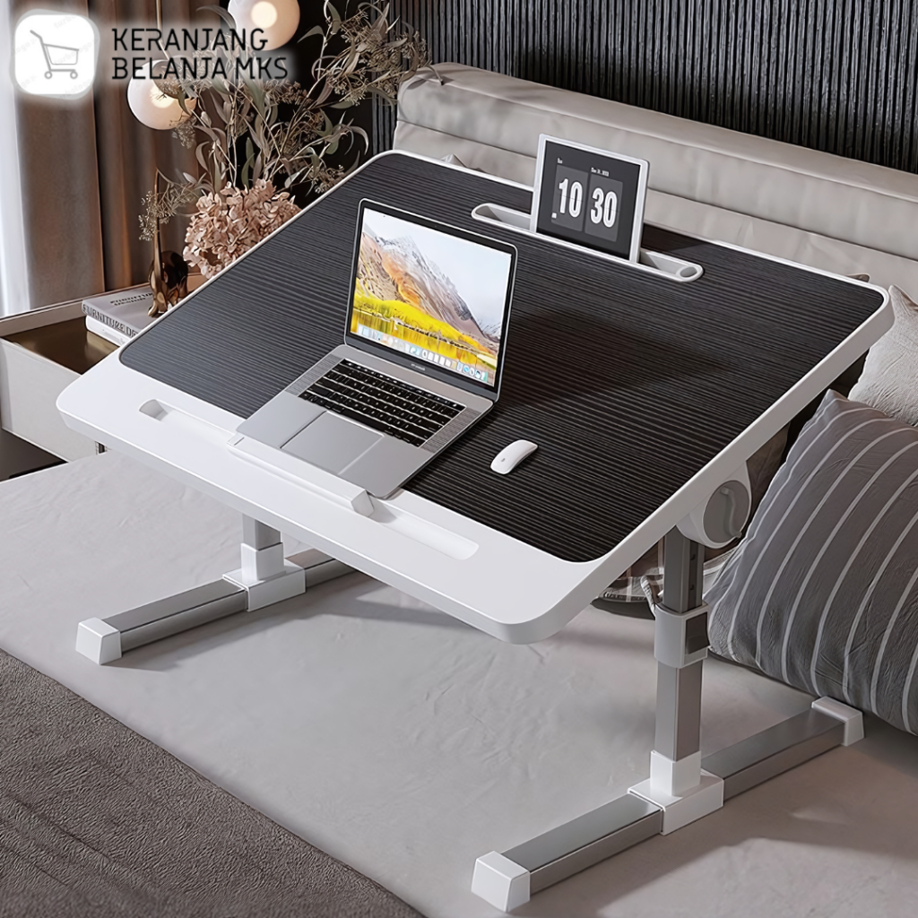 Jual Meja Lipat Laptop / Meja Belajar Foldable Bed Table Adjustable ...