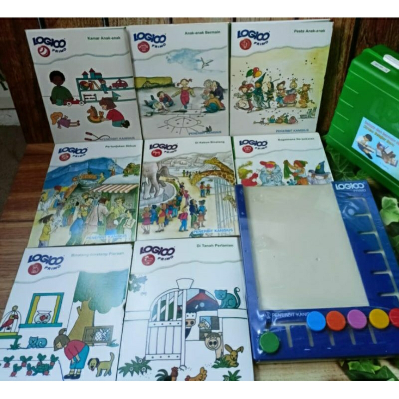 Jual DP Pesanan Paket Lengkap Logico Primo 1 Set Koper dan Papan Peraga ...