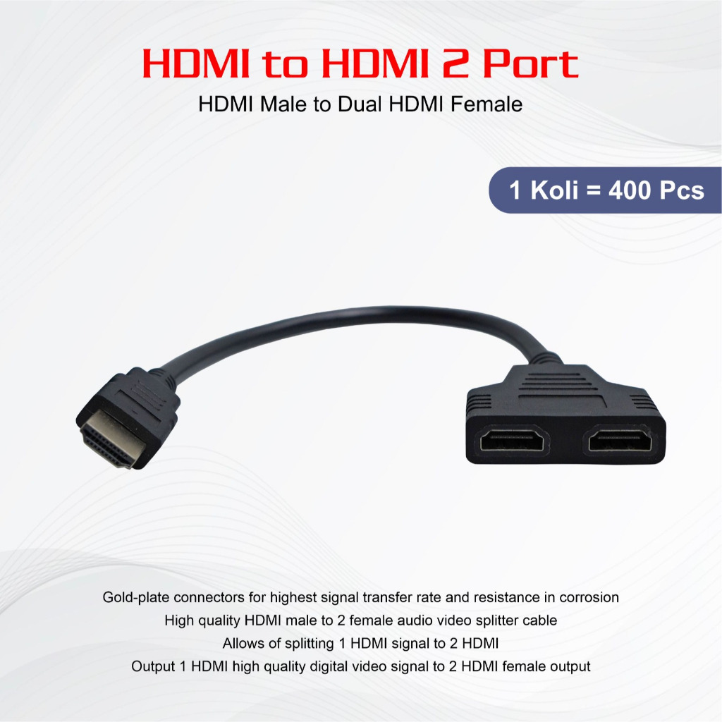 Jual KABEL HDMI TO HDMI 2F EYOTA KOMPUTER LAPTOP/PC | Shopee Indonesia