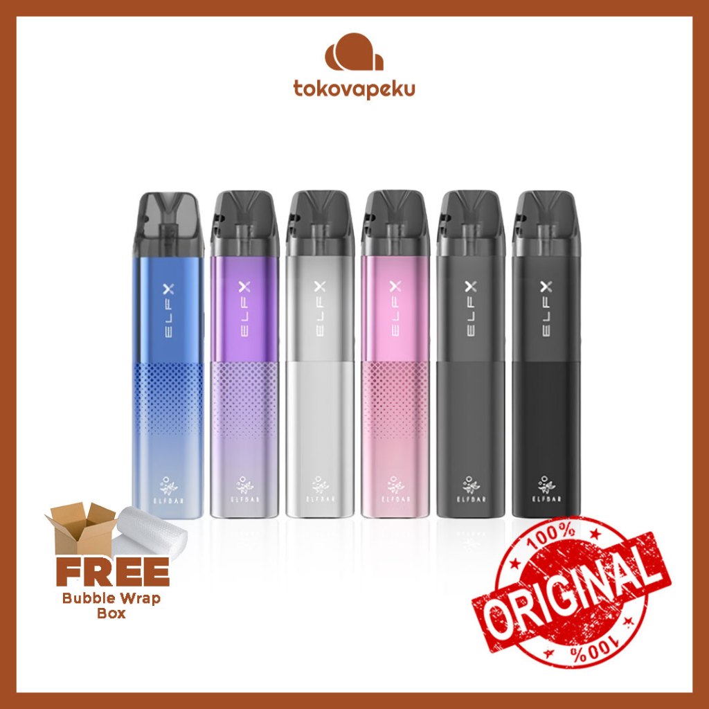 Jual ELF X POD KIT 1000MAH POD ELF X 30W by ELF BAR | Shopee Indonesia