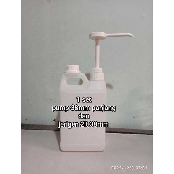 Jual KODE E55D Satu set pump jerigen 1 liter 2 liter dan 5 liter ...