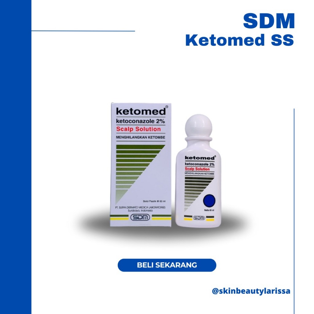 Jual SDM - KETOMED SS / SHAMPOO KETOMBE | Shopee Indonesia
