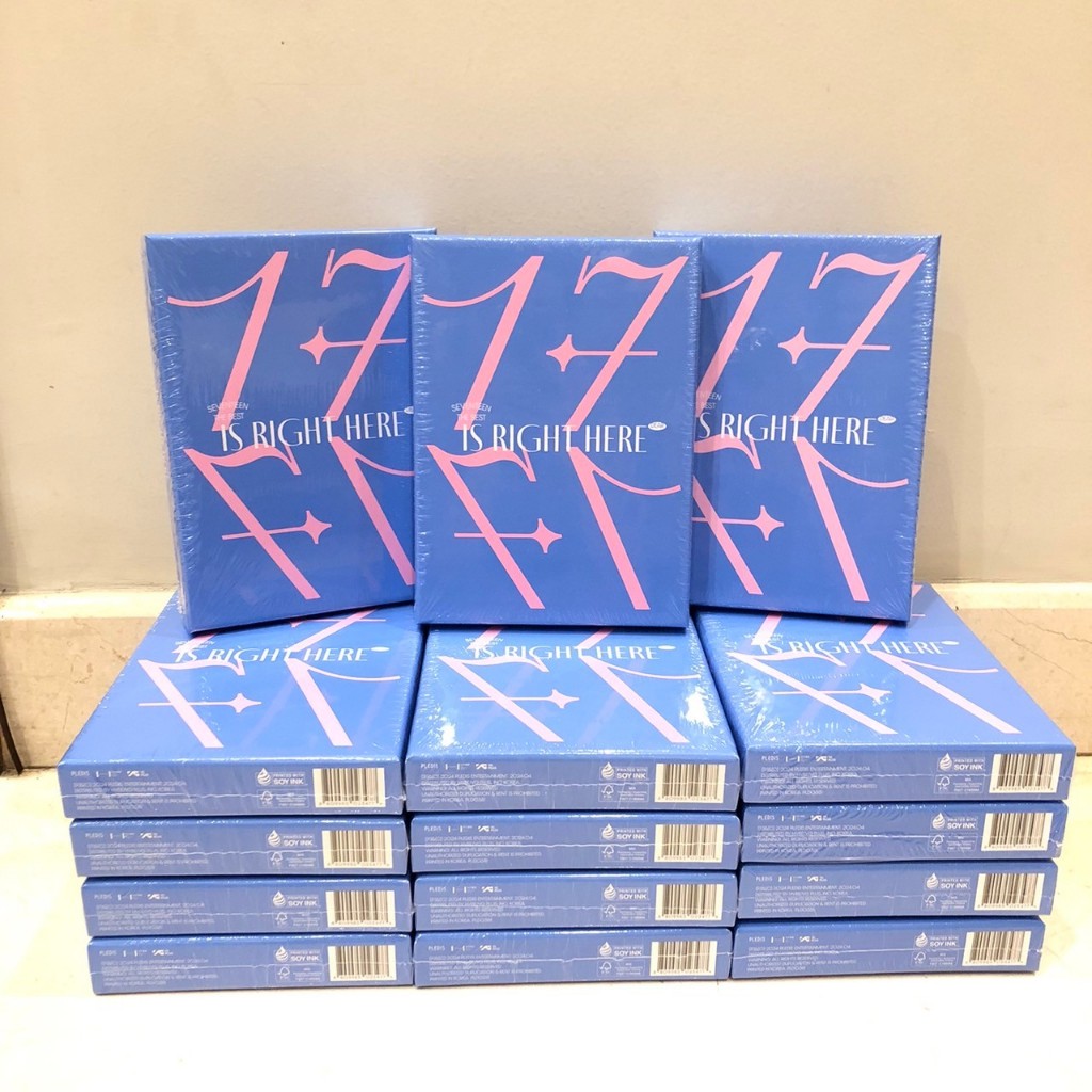 Jual [READY] SEVENTEEN 17 IS RIGHT HERE DEAR VER. ALBUM SEALED JOSHUA HOSHI JUN SVT | Shopee ...