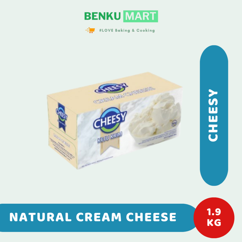 Jual Cheesy Cream Cheese 2 kg NATURAL Cream Cheese | Krim Keju | Shopee ...
