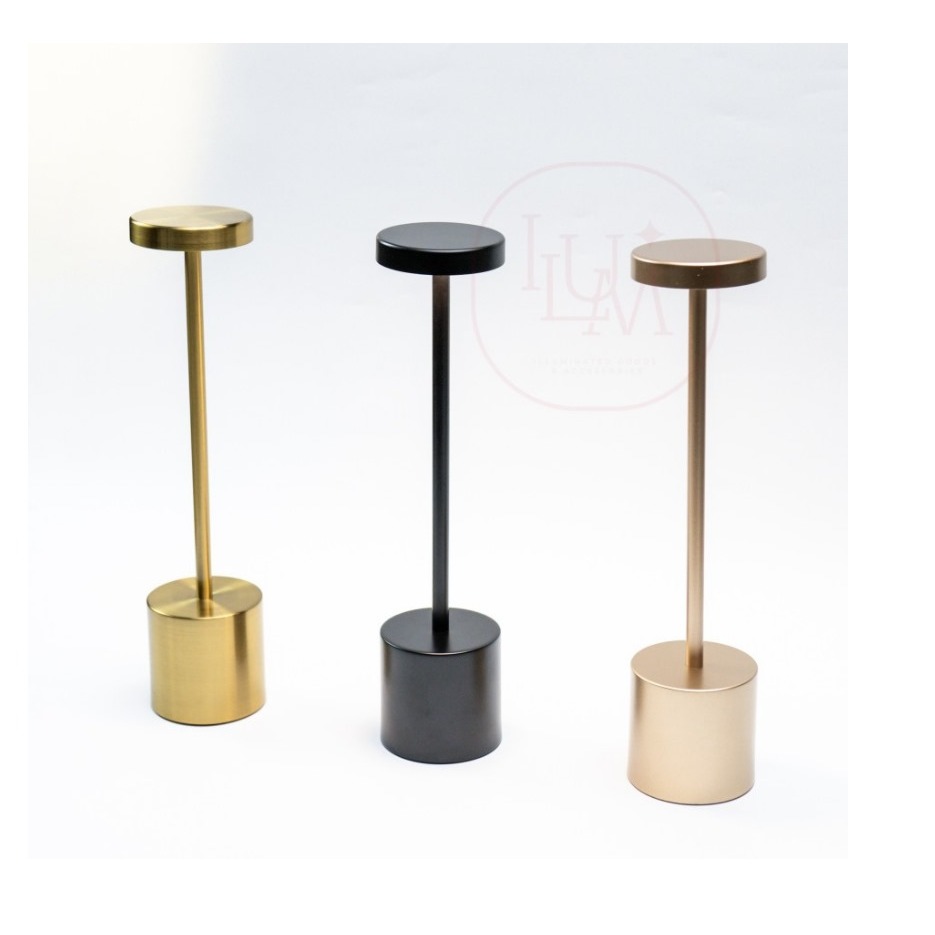 Jual Lampu Meja Hias Cafe Restoran Bar Touch LED USB Rechargeable dimmer | Shopee Indonesia