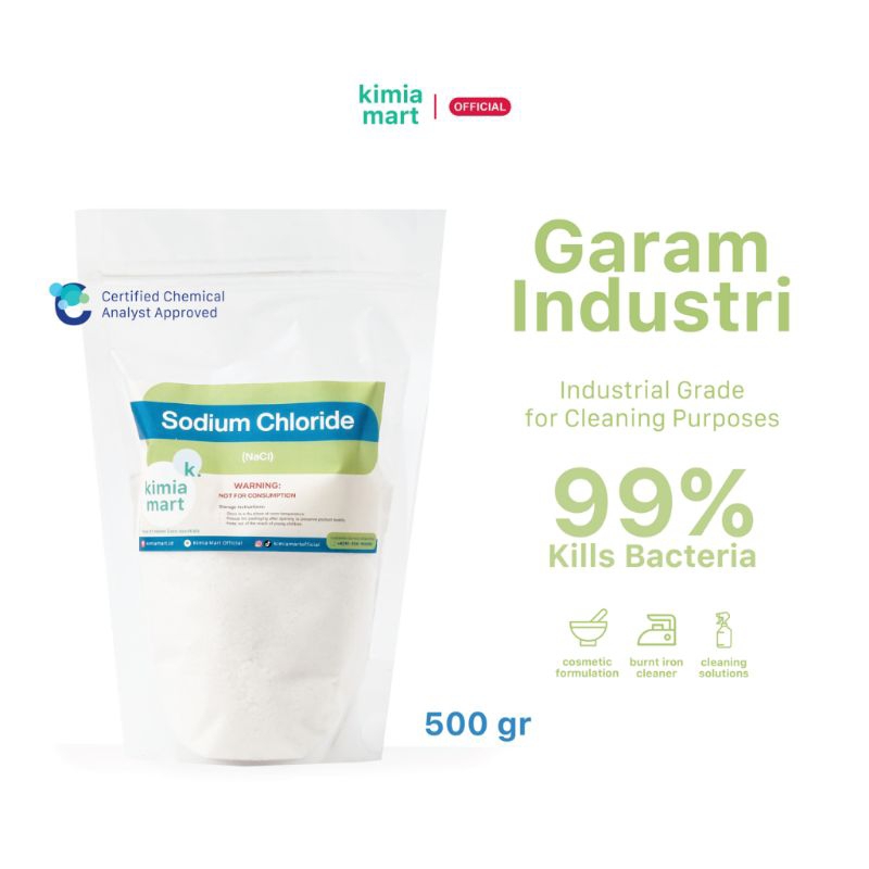 Jual Garam industri NaCl / Garam kebersihan 500gr | Shopee Indonesia