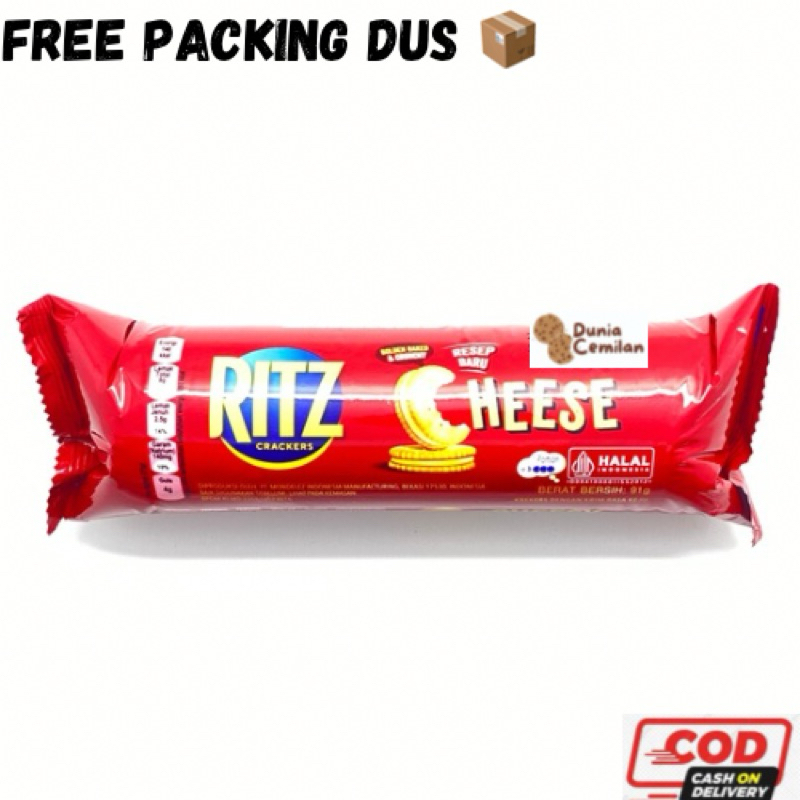 Jual [TERMURAH!] Ritz CHEESE 91gr - Biskuit Ritz Keju Enak Murah Renyah ...