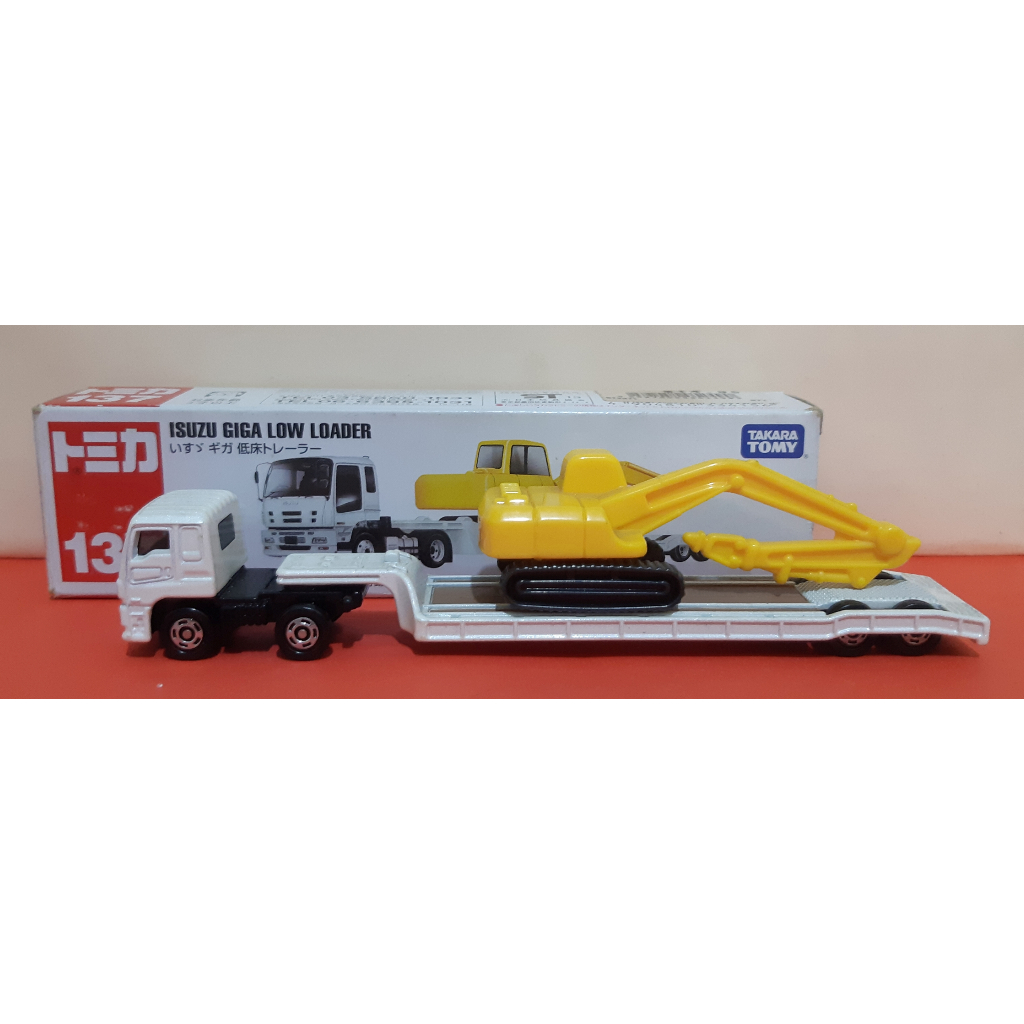 Jual Takara Tomy Tomica 137 Isuzu Giga Low Loader | Shopee Indonesia