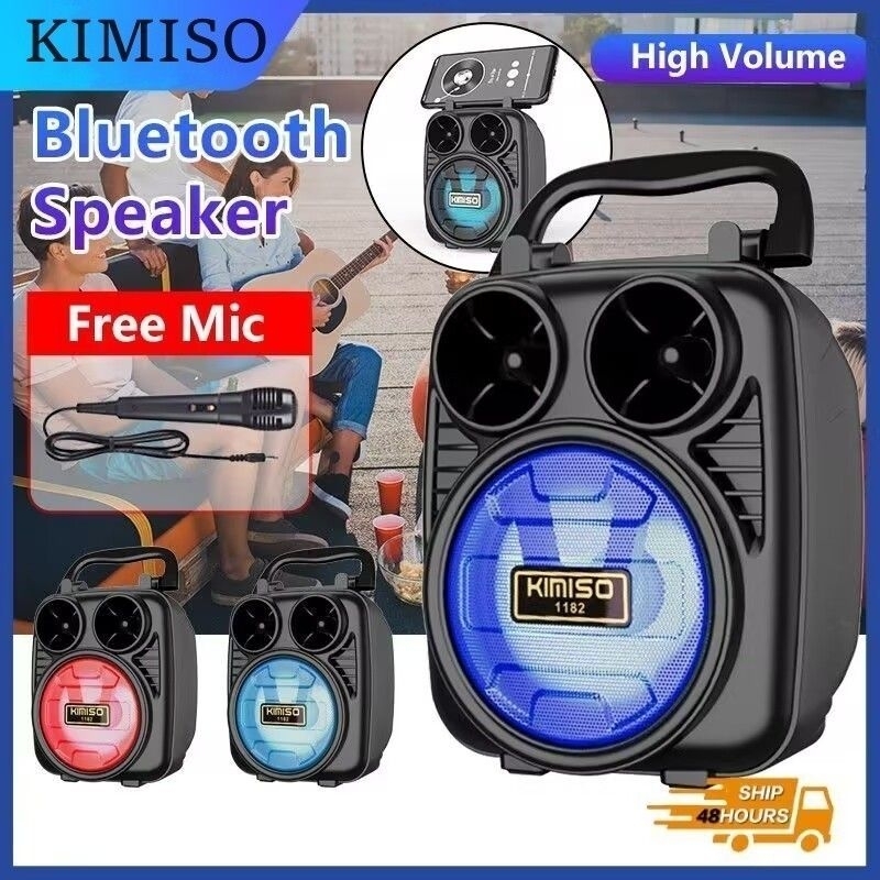 Jual SPEAKER BLUETOOTH MKC KIMISO XTM 316 BASS BLUETOOTH WIRELESS BONUS ...