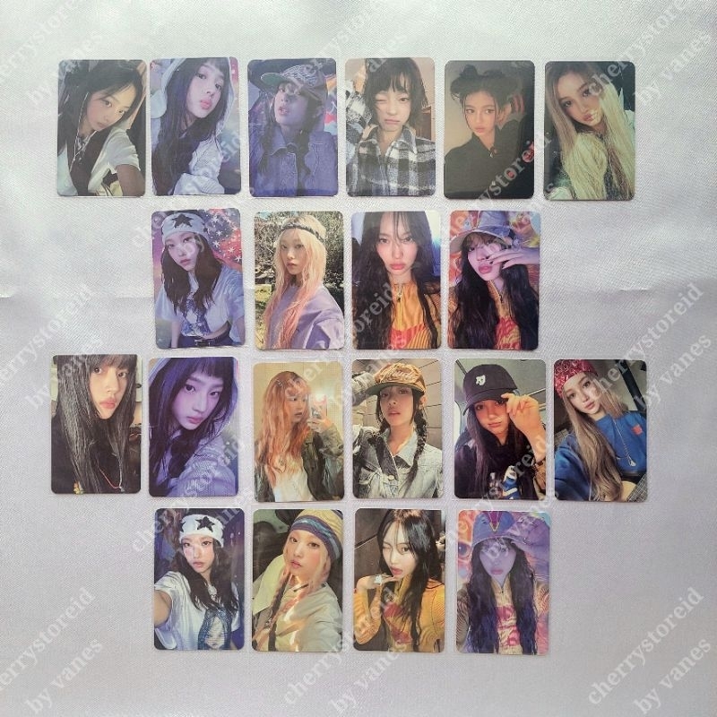 Jual PC PHOTOCARD NEWJEANS SUPERNATURAL WEVERSE MINJI HANNI DANIELLE HAERIN HYEIN | Shopee Indonesia