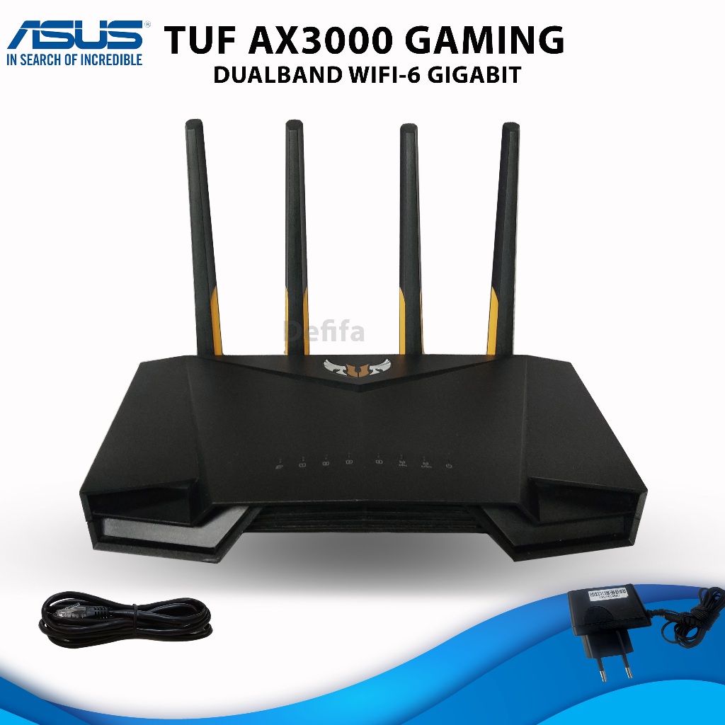 Jual ASUS TUF Gaming AX3000 Dual Band WiFi 6 Gigabit Router Wireless ...
