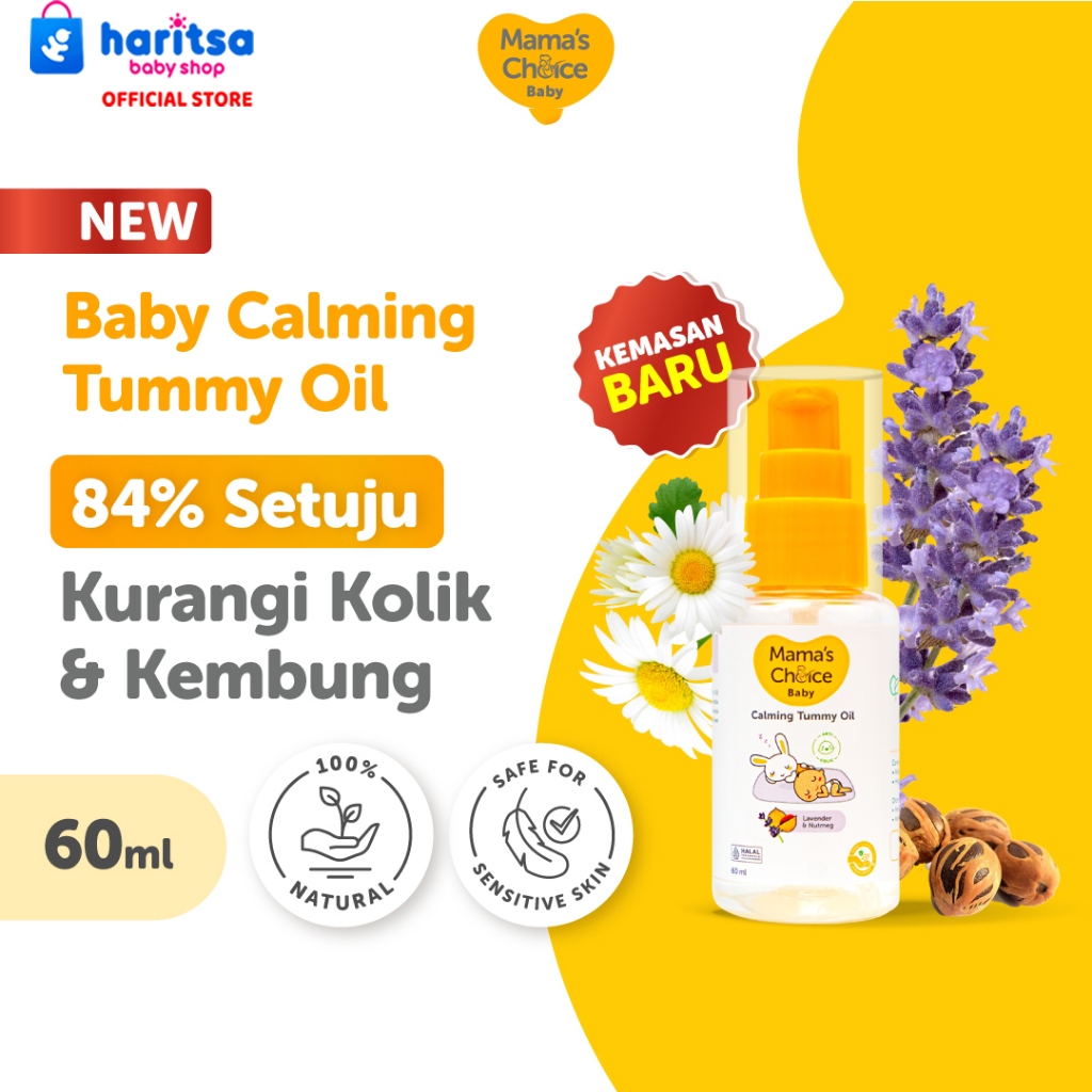 Jual Minyak Telon Bayi | Anti Colic Baby Calming Tummy Oil Mama's ...