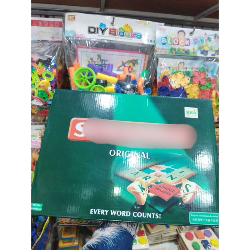 Jual BOARD GAME PERMAINAN SUSUN KATA CROSSWORD & JUMBO | Shopee Indonesia