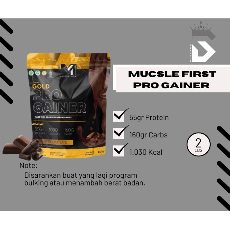 Jual PRO GAINER 2lbs - Suplement Fitness - Susu Bulking - Menambah ...