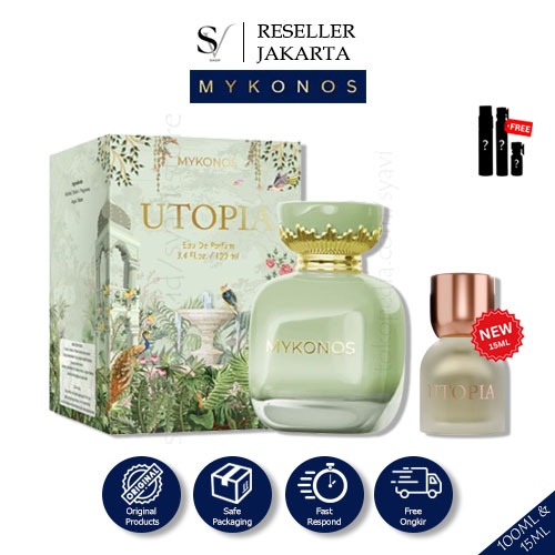 Jual Mykonos Utopia Extrait De Parfum 100ML/ 15ML | Shopee Indonesia