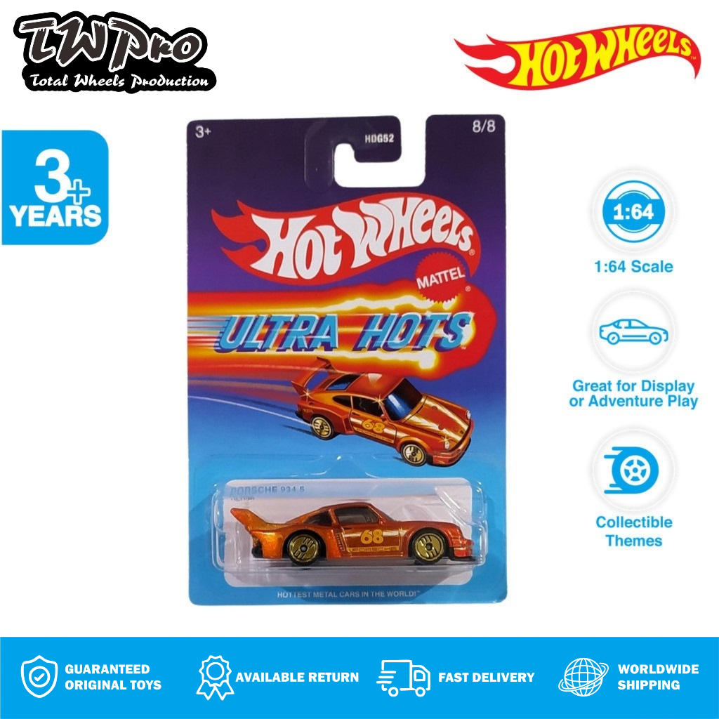 Jual Hot Wheels Ultra Hots Porsche 934.5 Orange - TWPRO - TW PRO ...