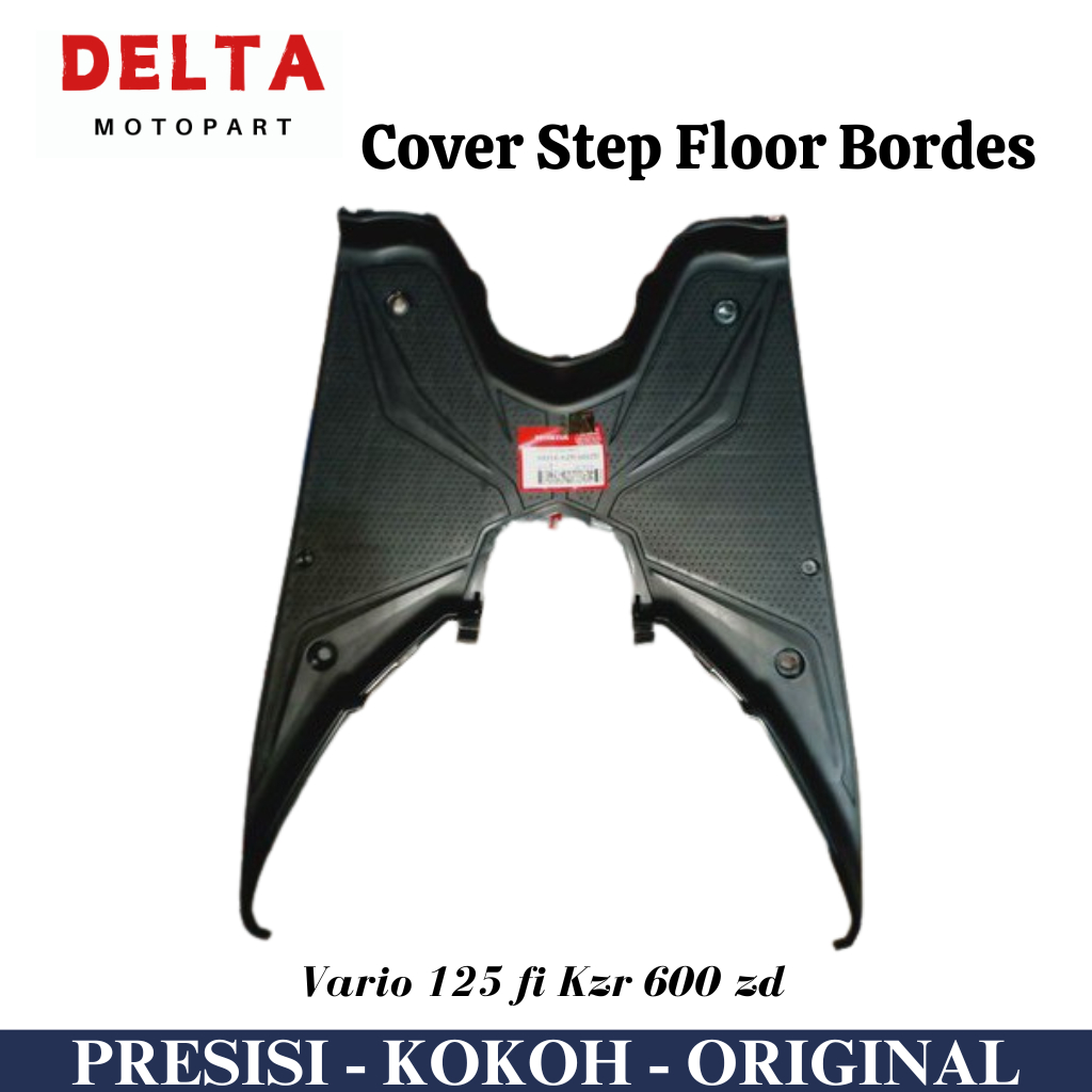 Jual Cover step floor bordes pinjakan kaki atas vario 125 fi kzr 600zd no original Honda ...