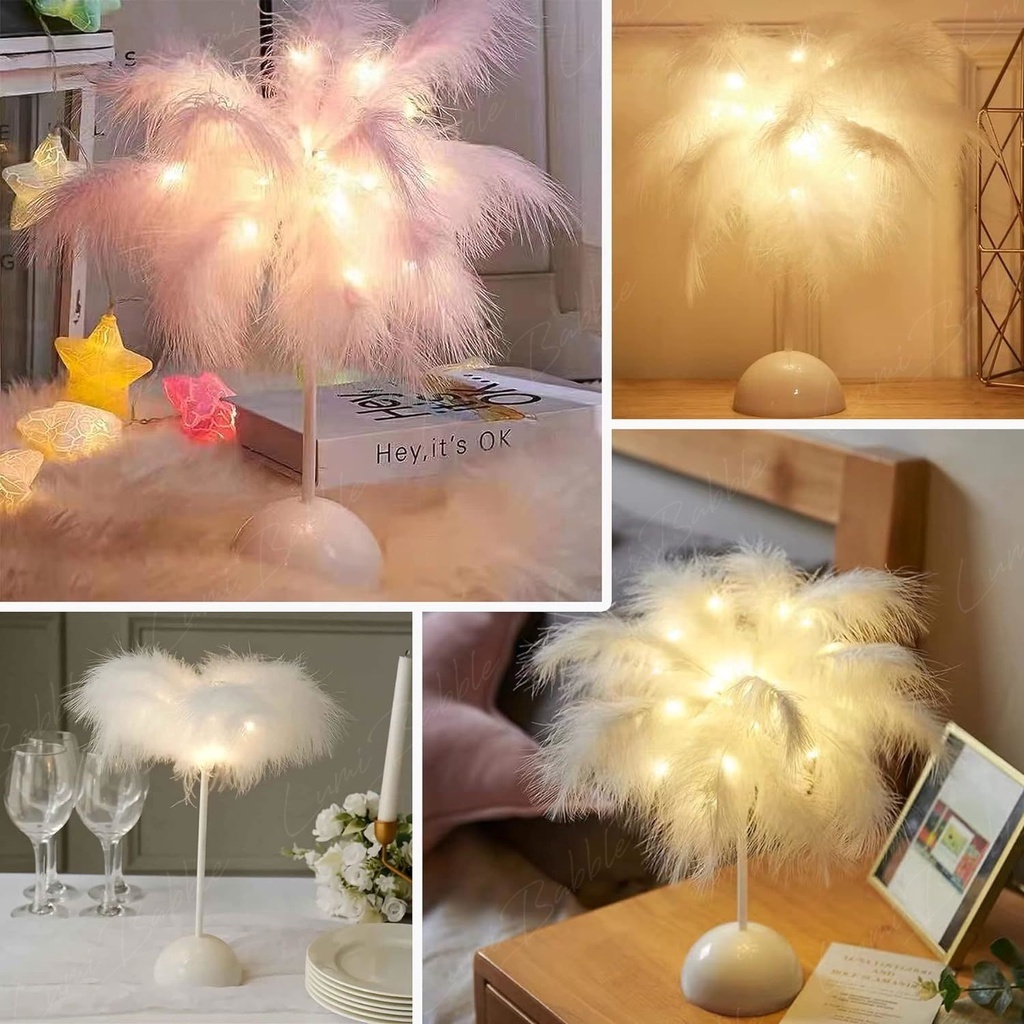 Jual Lampu Meja Aesthetic LED Lampu Hias Kamar Tidur Lampu Hias Ulang ...