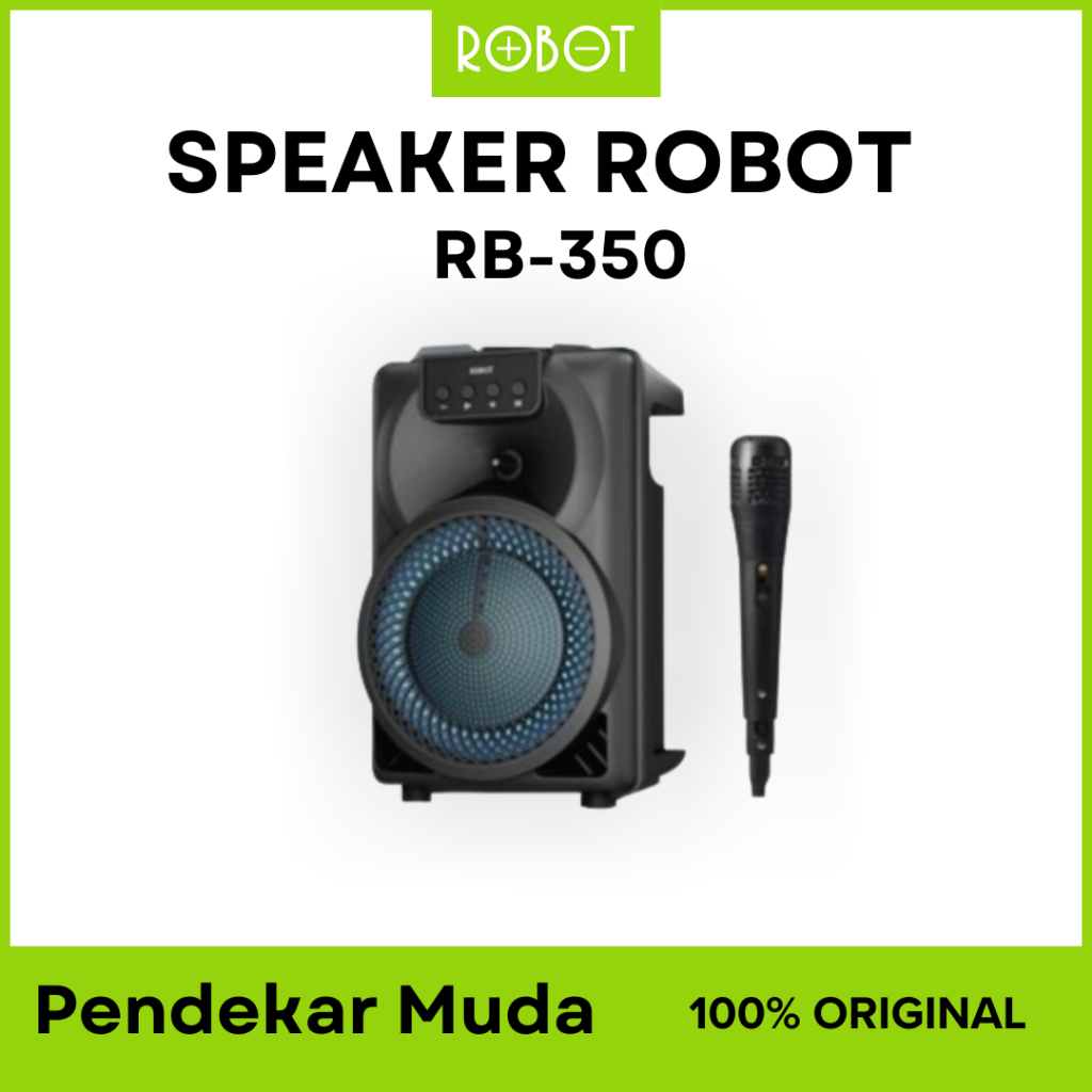 Jual Speaker Karoke Serbaguna, Merek ROBOT RB350 | Shopee Indonesia