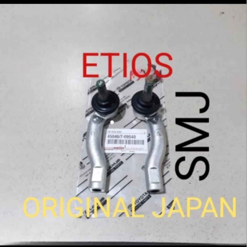 Jual TIE ROD END TOYOTQ ETIOS VALCO ORIGINAL JAPAN HARGA 1SET | Shopee ...
