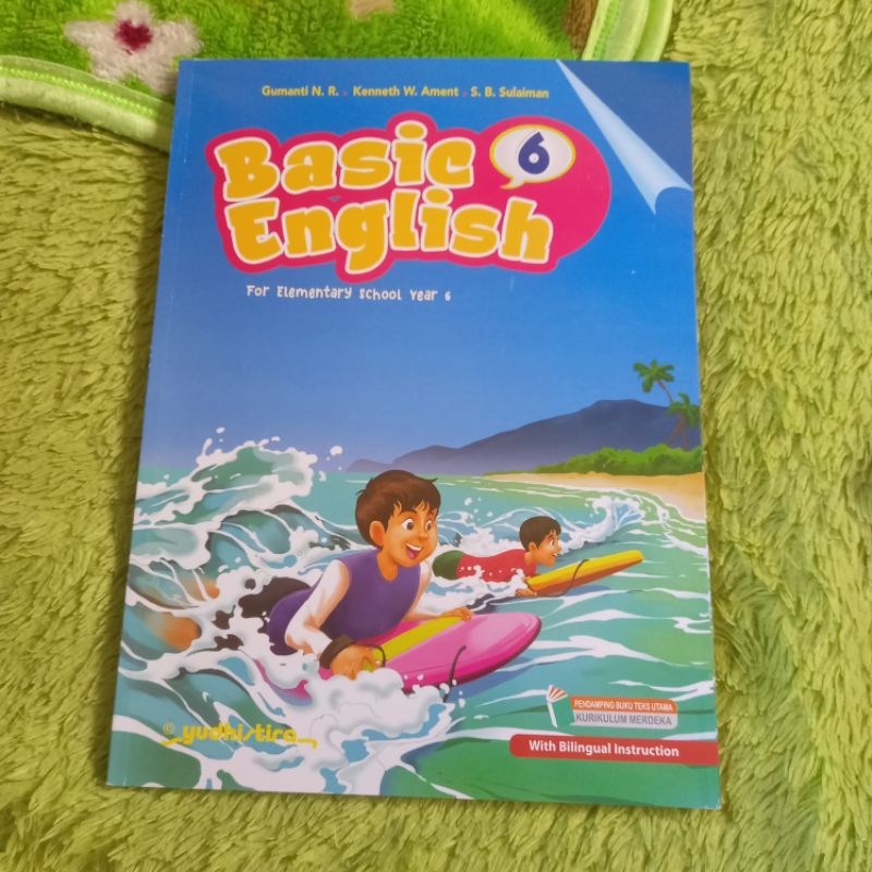 Jual ORIGINAL BUKU BAHASA INGGRIS BASIC ENGLISH KELAS 6 SD KURIKULUM ...