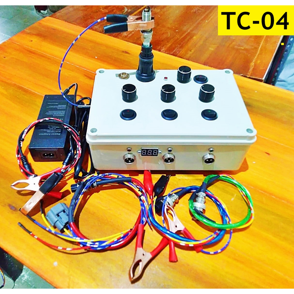 Jual Alat tes coil injector busi 4 fungsi universal + 3 soket TC-04-B ...