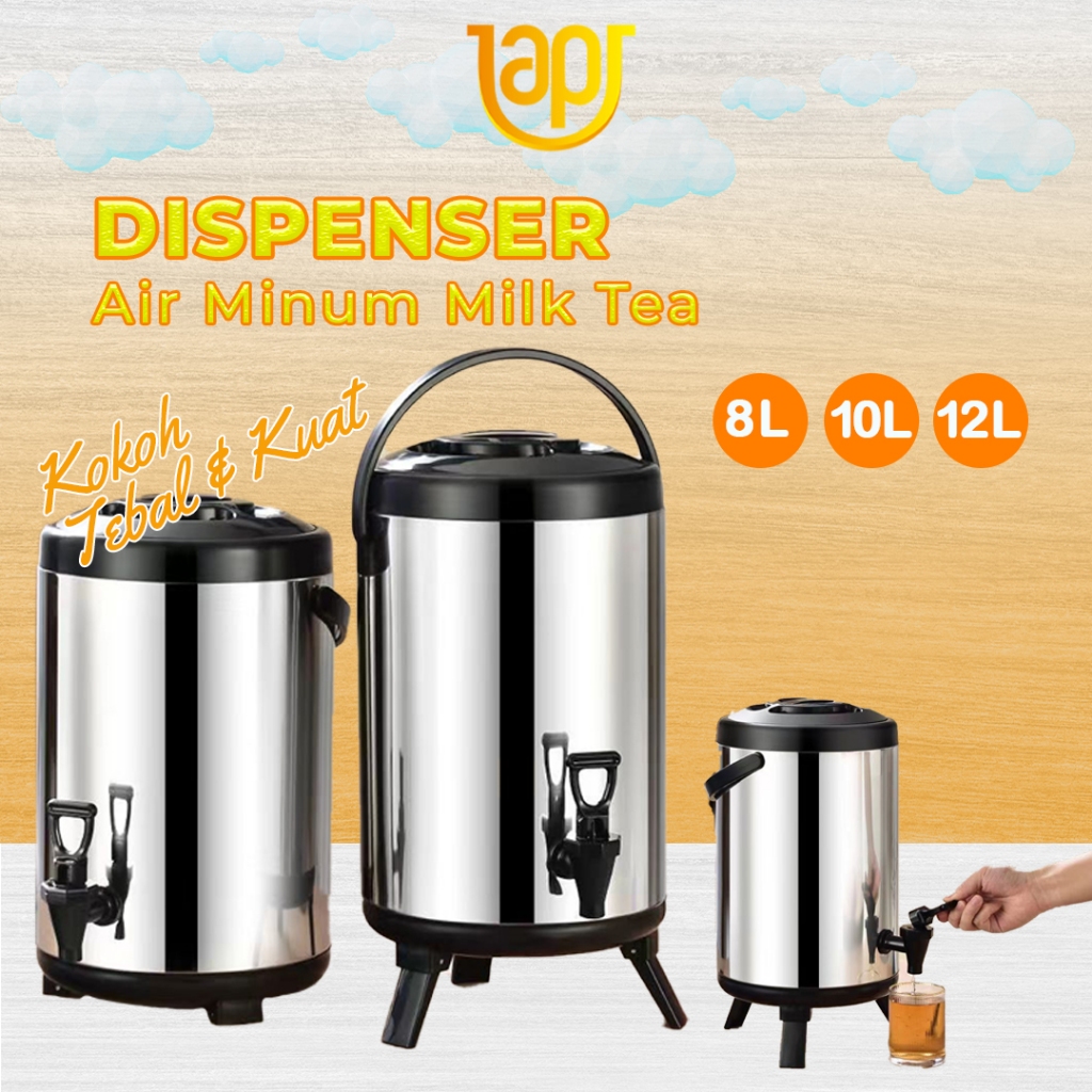 Jual Termos Air Milk Tea Bucket Water 8 10 12 Liter /Dispenser Minuman ...