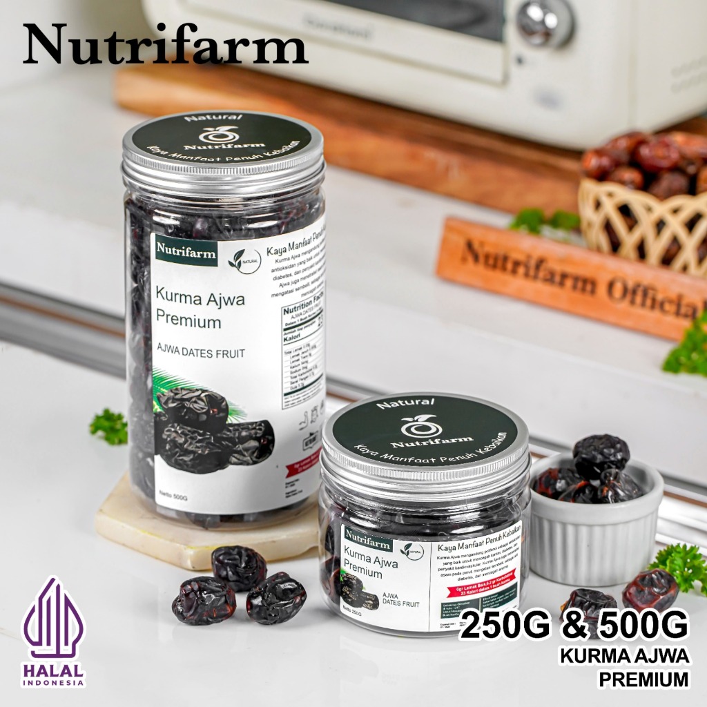 Jual Nutrifarm Kurma Ajwa 250g 500g | Shopee Indonesia
