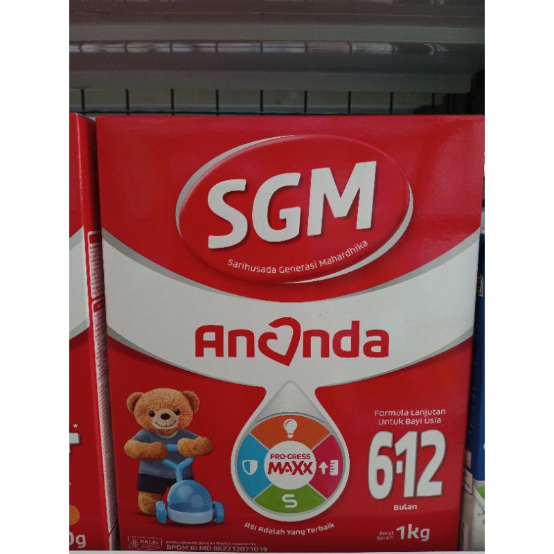Jual SGM Ananda 6-12bln 1000g | Shopee Indonesia