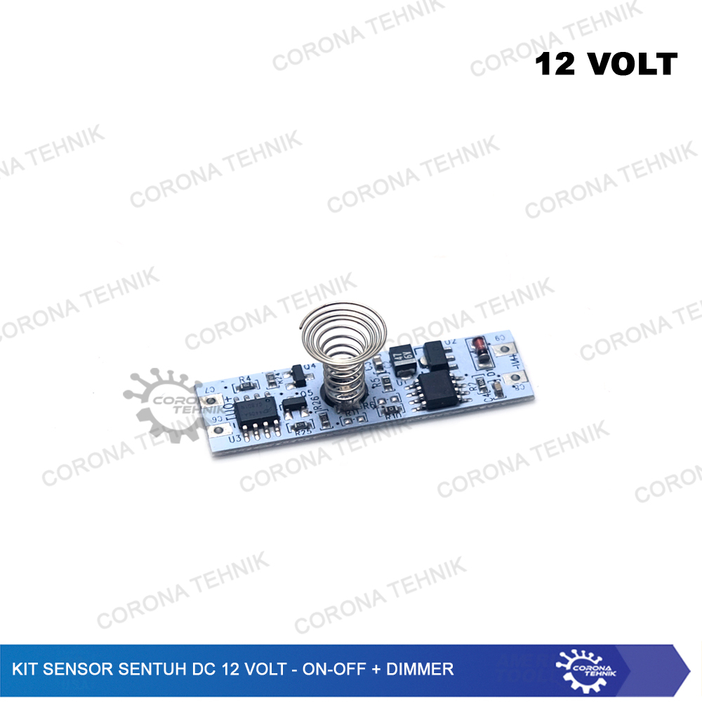 Jual Dimmer + Kit Sensor Sentuh DC 12 Volt - On-Off | Shopee Indonesia