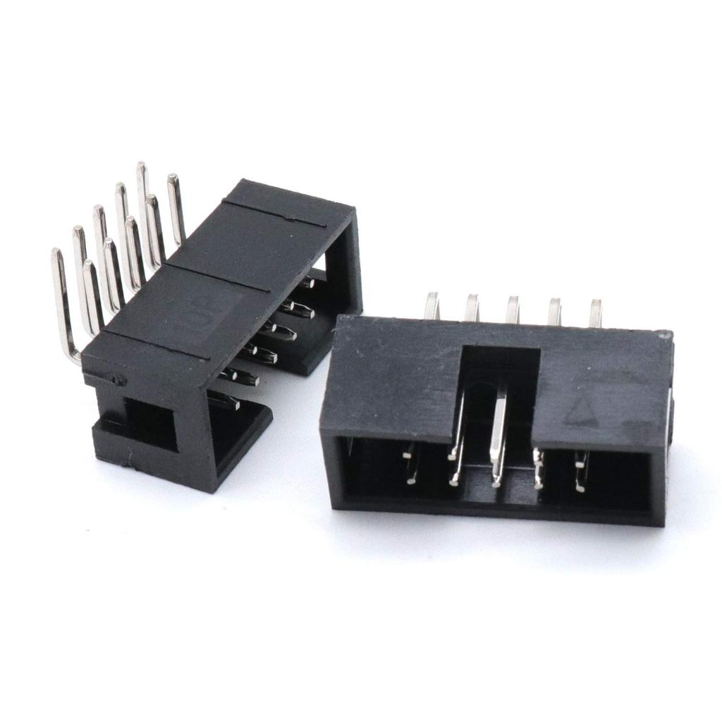 Jual Socket DC3-10P 2.54mm SOKET IDC Siku 10 Pin 10p 10Pin 2x5 Header ...