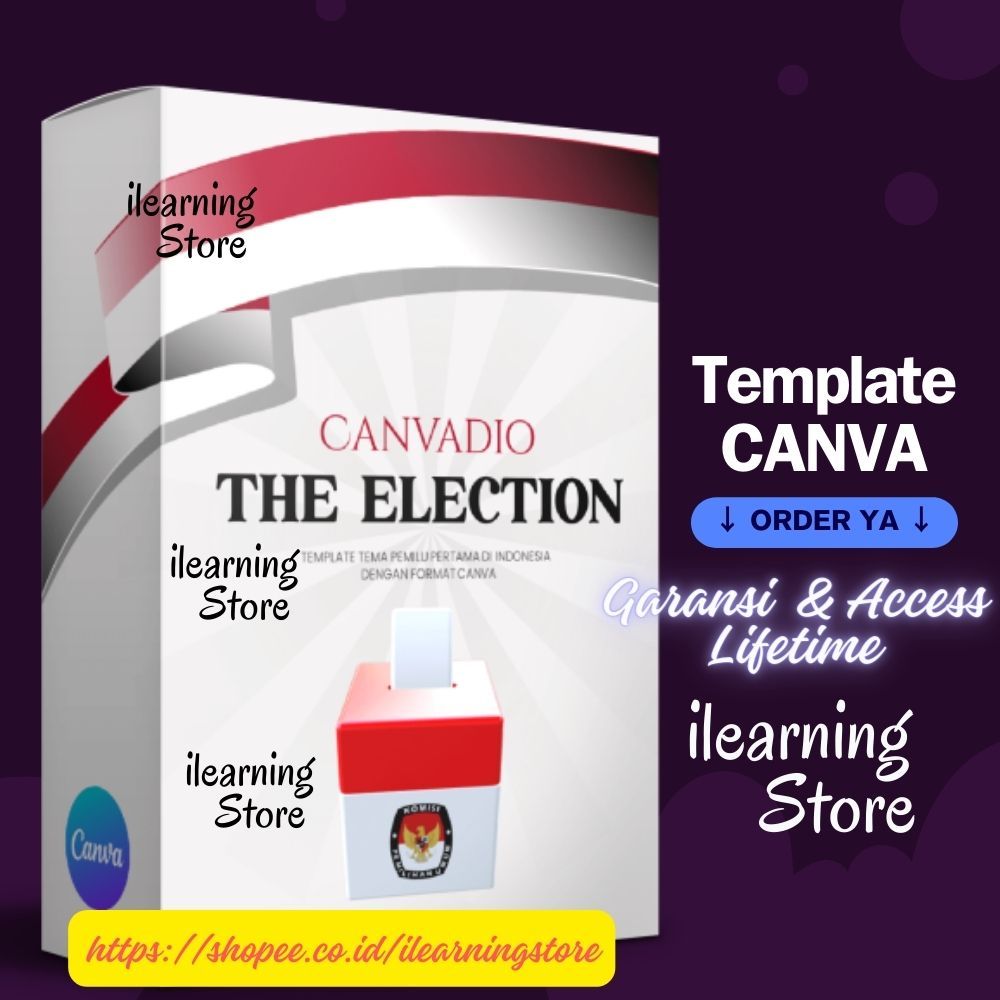 Jual [CANVA01] 300 ++ Template Canva untuk Kebutuhan Pemilu dan Pilkada ...