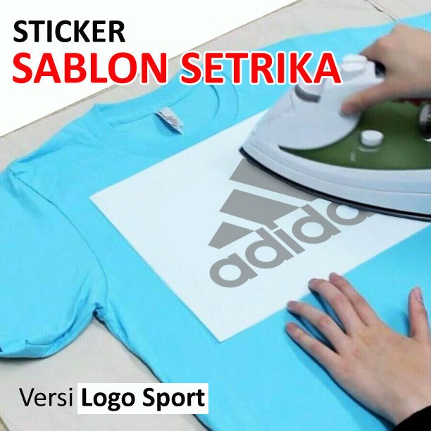 Jual Sticker Sablon Kain Kaos Versi Logo Sport | Shopee Indonesia