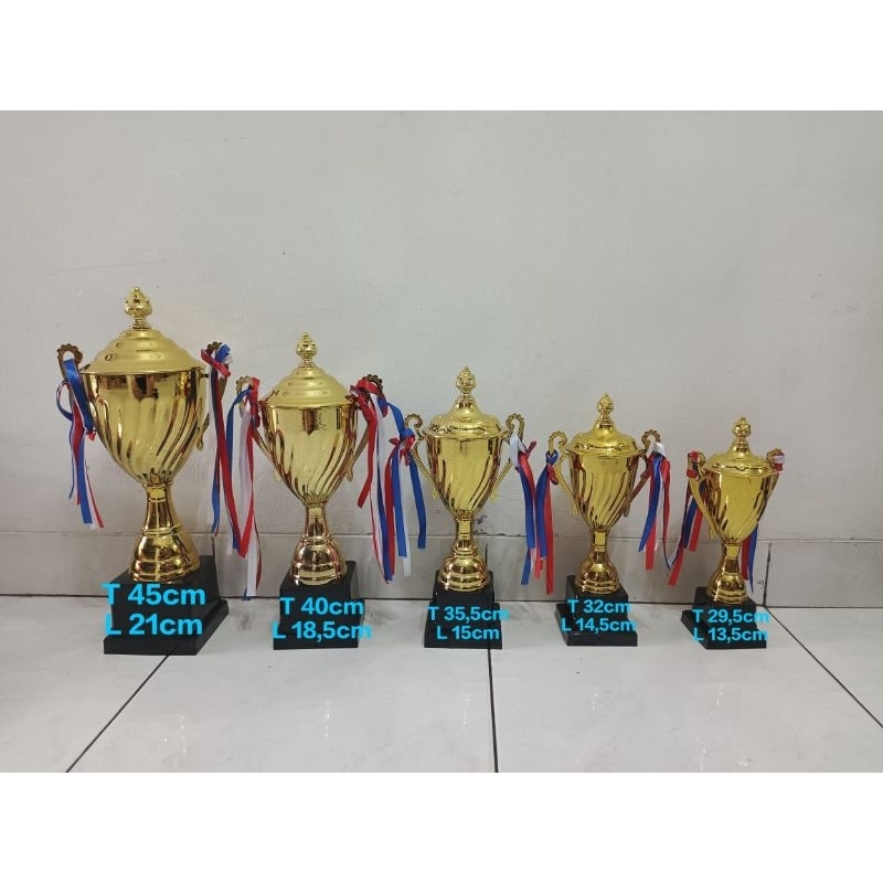 Jual PIALA KEJUARAAN TROPHY LOGAM KUNINGAN IMPORT AT02 SATUAN 1PCS ...