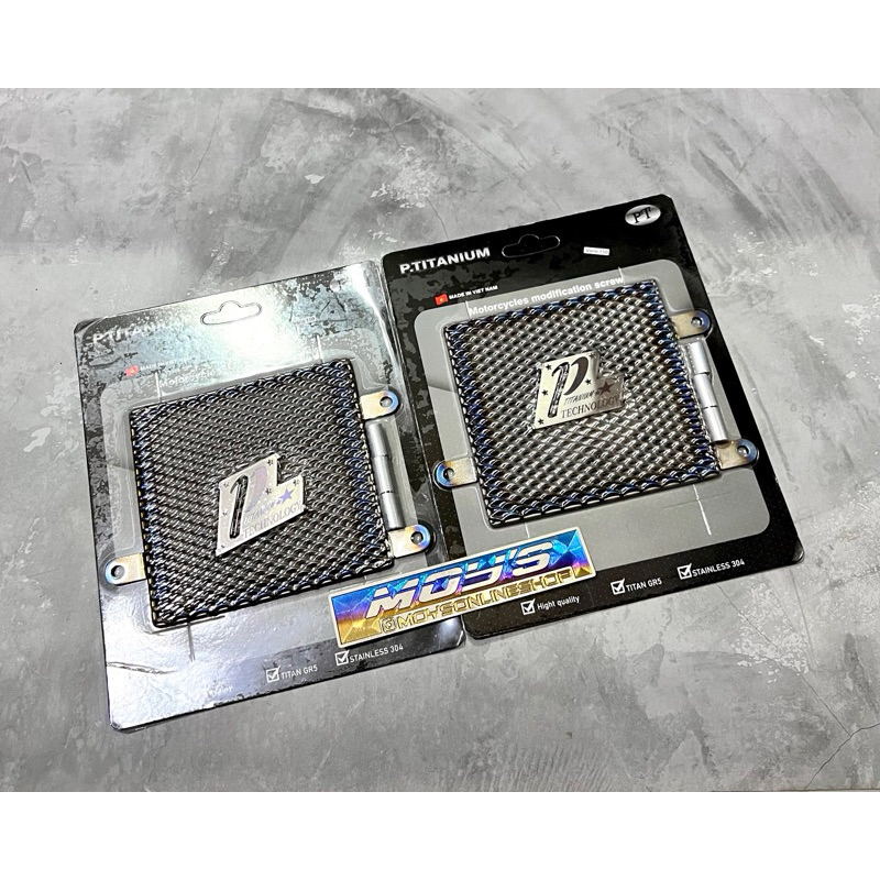 Jual Cover radiator titanium jaring honda vario 125 vario 150 pcx 150 ...