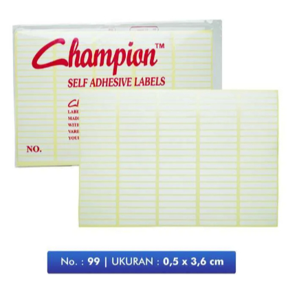 Jual LABEL STICKER 99 (50x36mm) | Shopee Indonesia